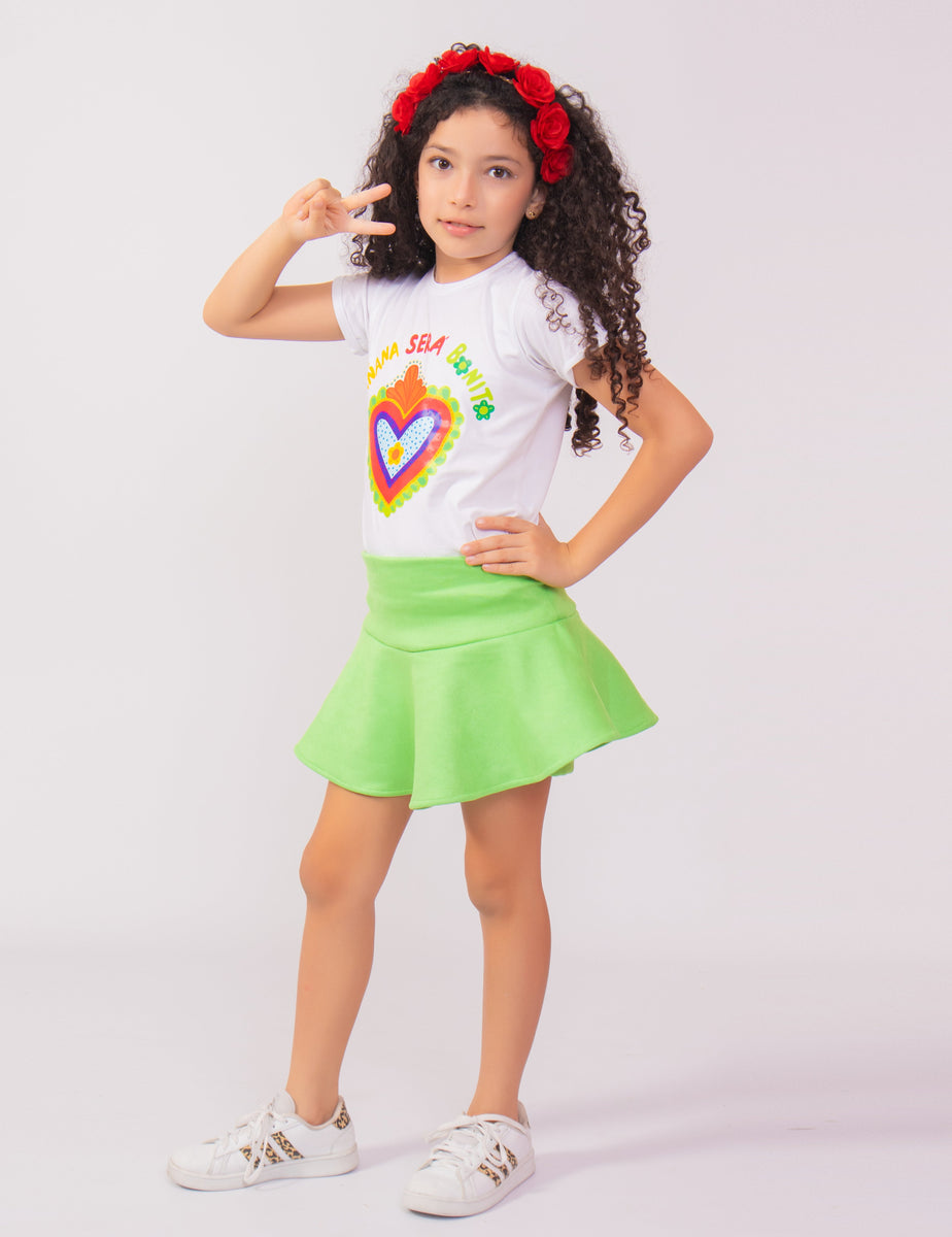 Falda short canesú para niña Alicia | Mamamia Girls– mamamiagirls